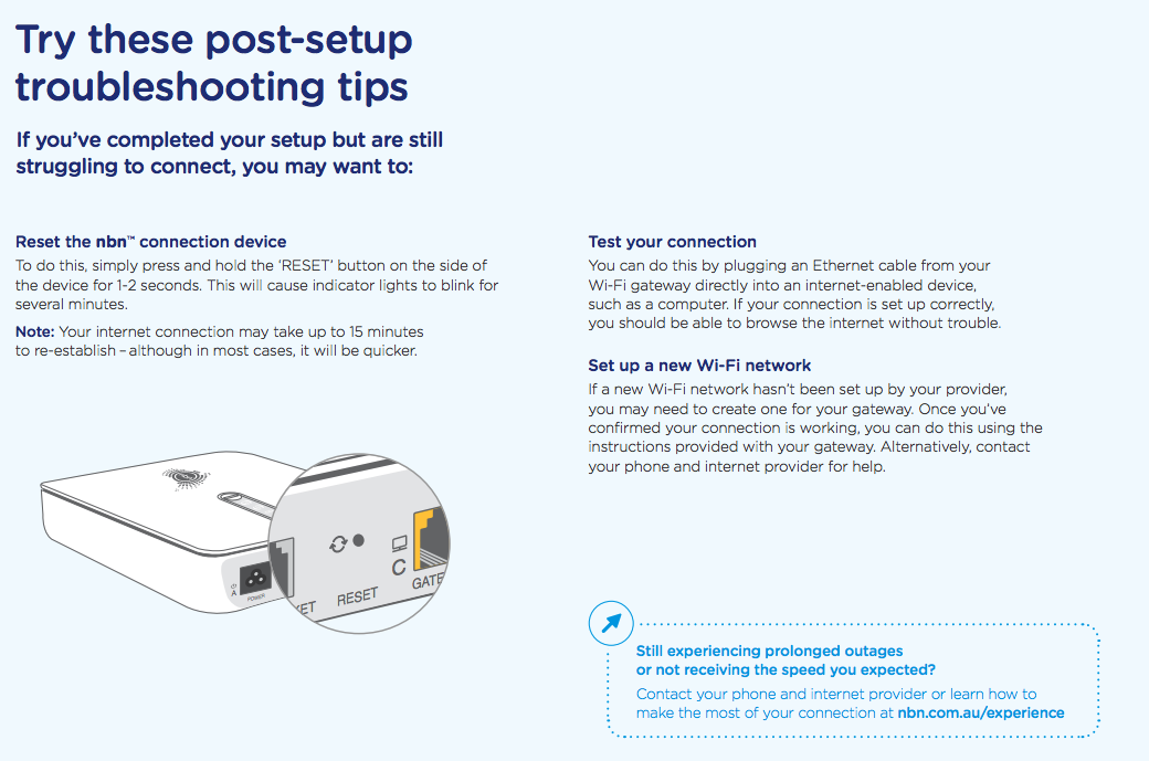 NewSprout nbn™ FTTC Setup Guide - NewSprout